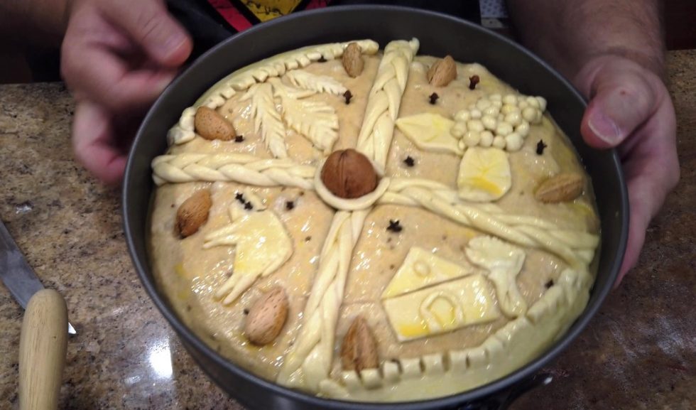 Christopsomo – Christmas Bread (Χριστοψωμο) - The Greek Chef