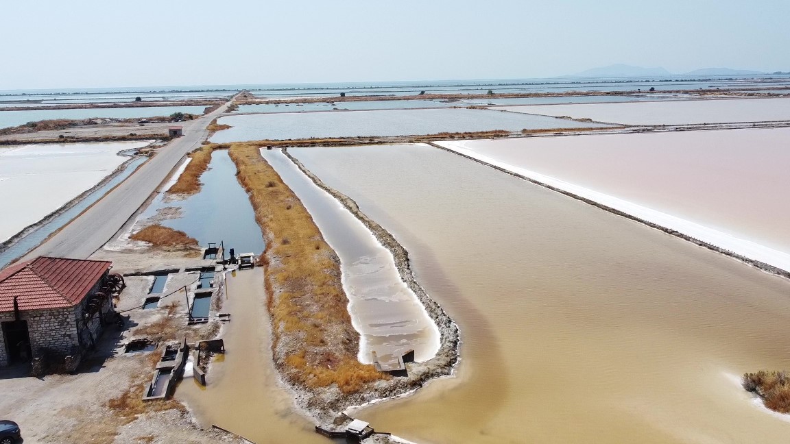 Salt Flats in Mesolongi - The Greek Chef