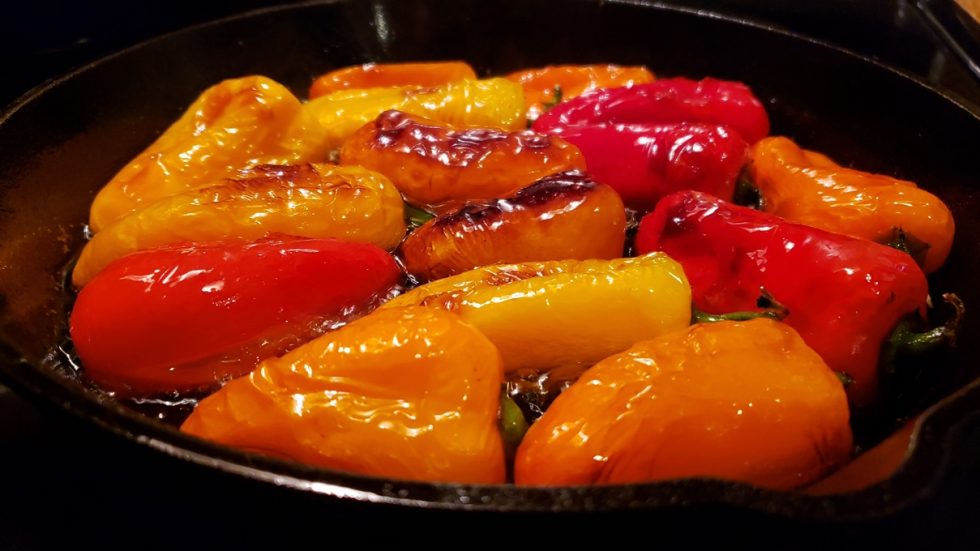 Bouyiourdi (spicy baked feta cheese) - The Greek Chef